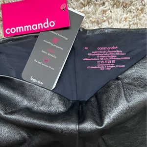 Commando | Pants & Jumpsuits | Commando Control Top Faux Leather ...